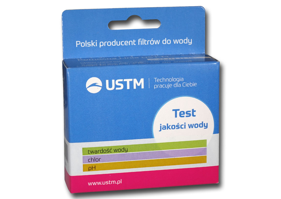 TEST-1 : Paskowy tester twardości i odczynu wody oraz wolnego chloru ...