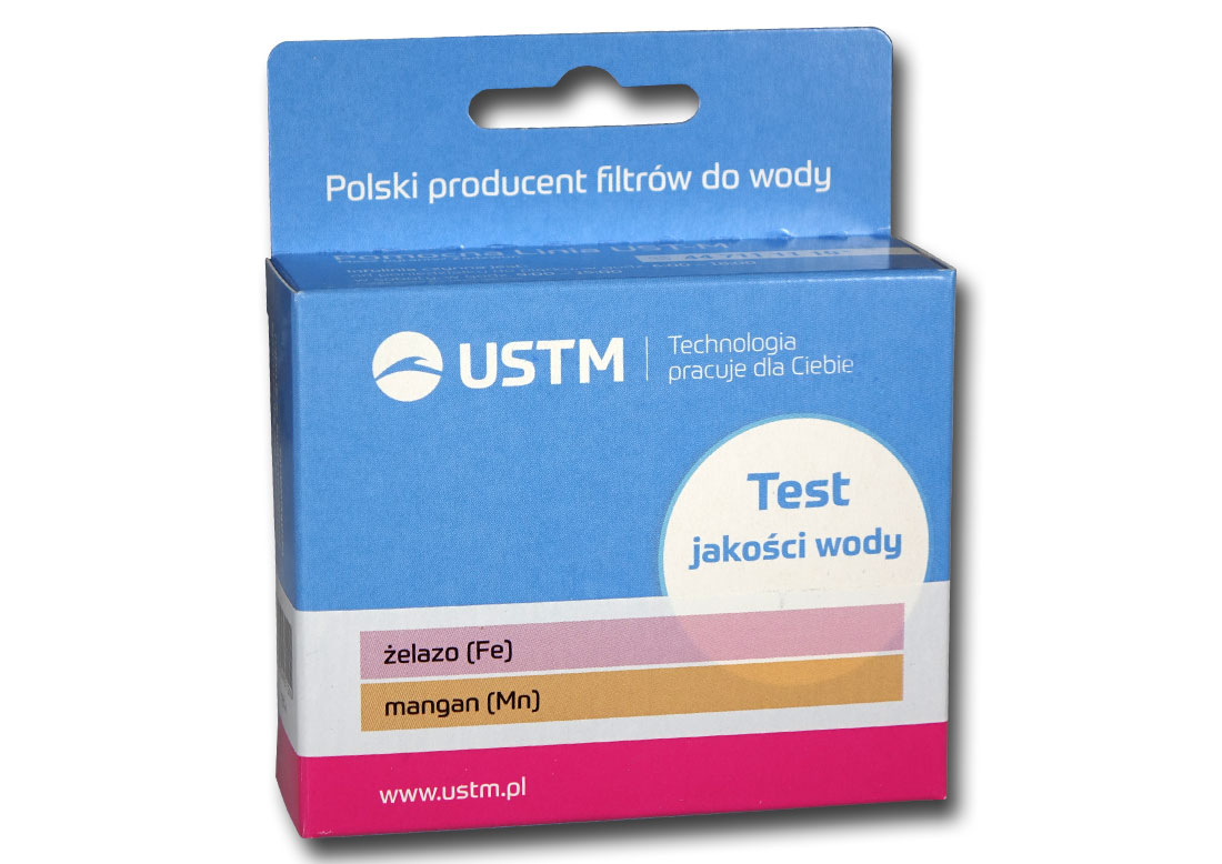 TEST-4 : Paskowy tester na żelazo i mangan w wodzie :: Sklep firmowy ...